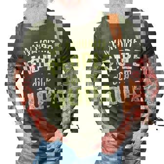 Oupa Grandpa Gift My Favorite People Call Me Oupa V2 3D Print Casual Tshirt