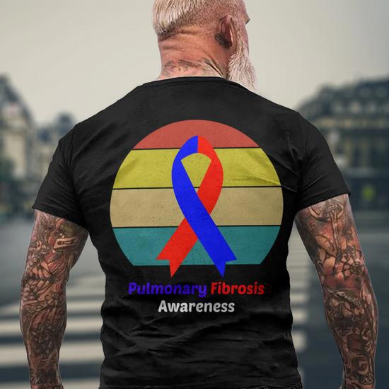 Pulmonary Fibrosis Ribbon Tattoos Pulmonary Fibrosis Awareness Ribbon