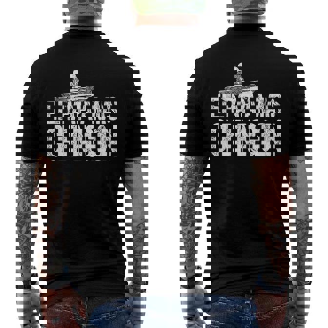 Fathers Day El Tata Mas Chingon Mexican Spanish Dad Papa Men Men's T ...