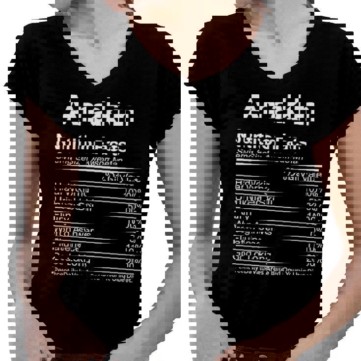 Anakin Name Anakin Nutrition Facts T-Shirt - Seseable