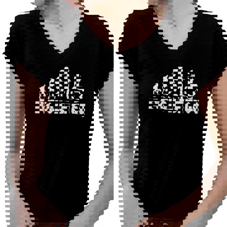 Wheelchair Evolution Handicap Disabled Amputee Men's Back Print T-shirt ...