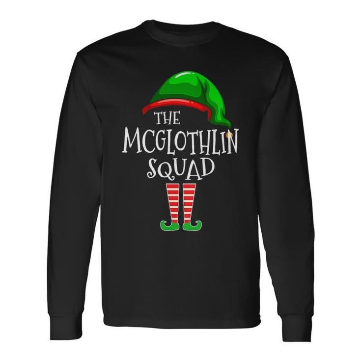 Mcglothlin Name The Mcglothlin Squad Long Sleeve T-Shirt | Seseable