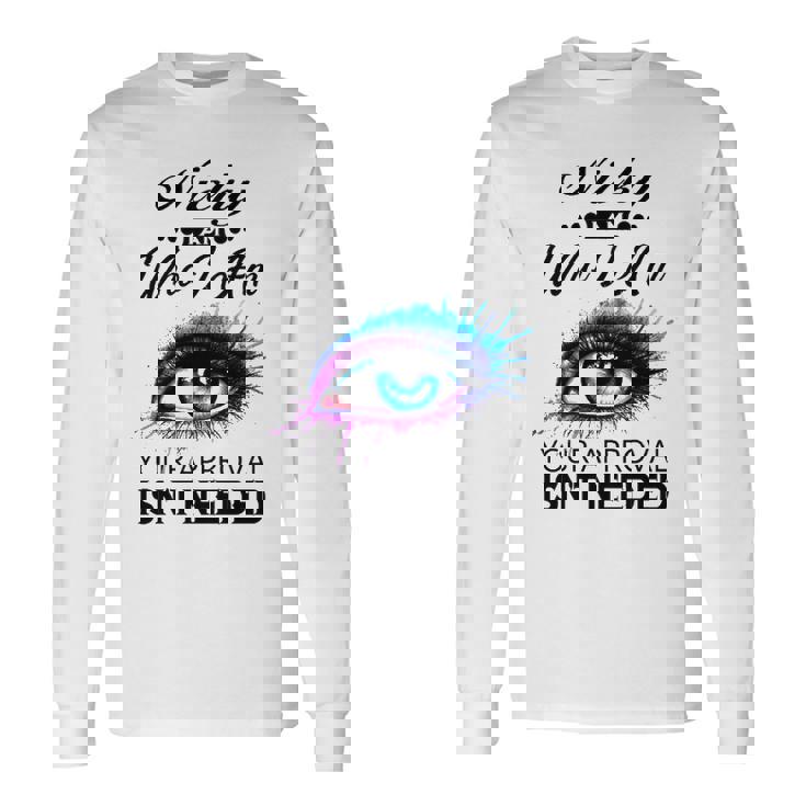 Nicky Name Nicky I Am Who I Am Long Sleeve T-Shirt - Seseable