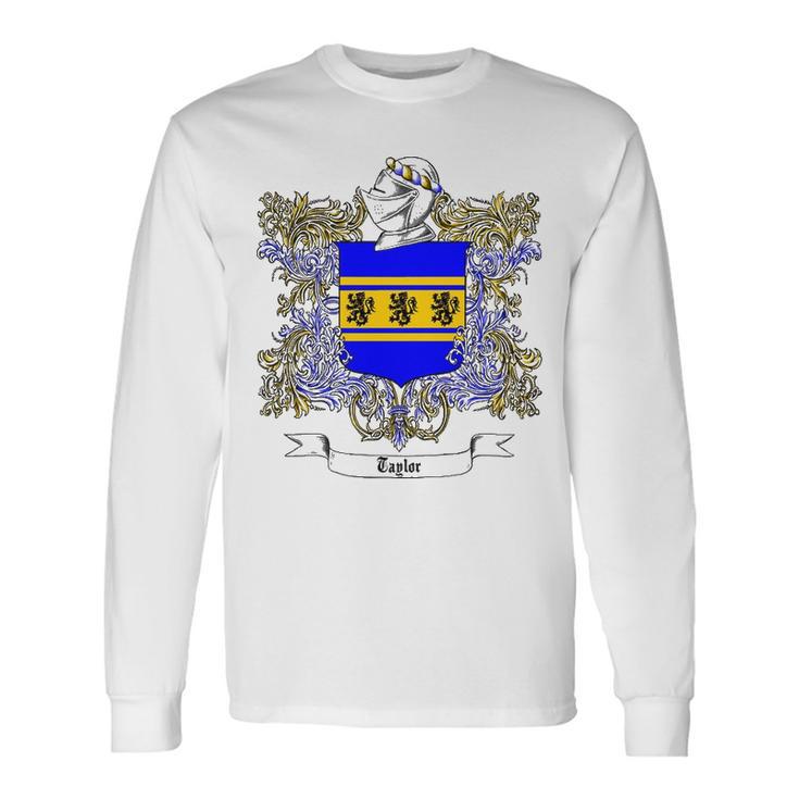 Taylor Crest 1 Classic Shirt Long Sleeve T-Shirt - Seseable