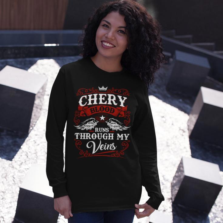 Chery Name Shirt Chery Name Long Sleeve T-Shirt - Monsterry