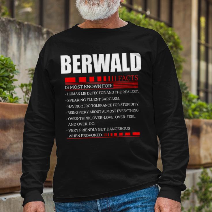 Berwald Fact Fact Shirt Berwald Shirt For Berwald Fact Long Sleeve T ...