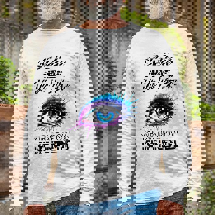 Melba Name Melba I Am Who I Am Long Sleeve T-Shirt - Seseable