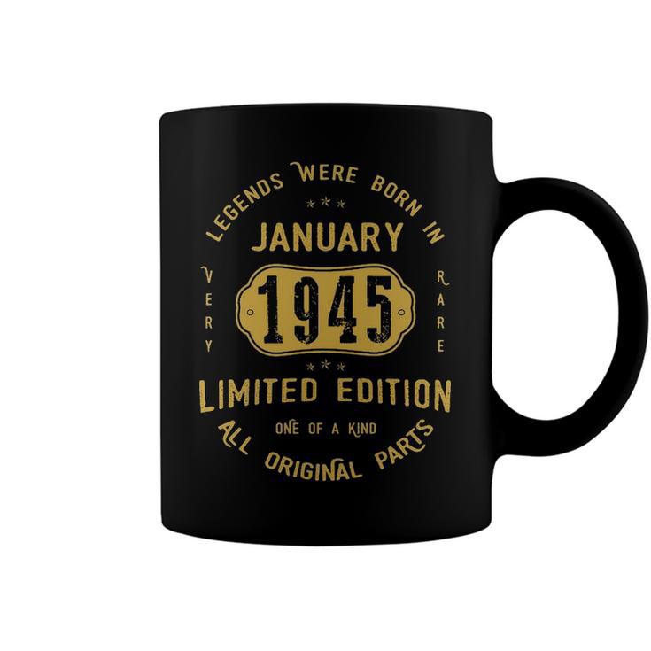 1945 January Birthday Gift 1945 January Limited Edition Coffee Mug ...