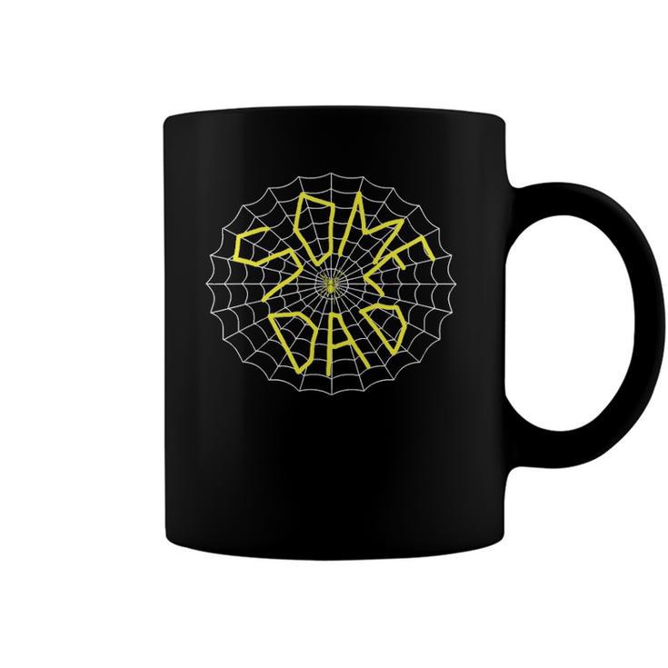 Charlottes Some Dad Spider Web Coffee Mug | Mazezy