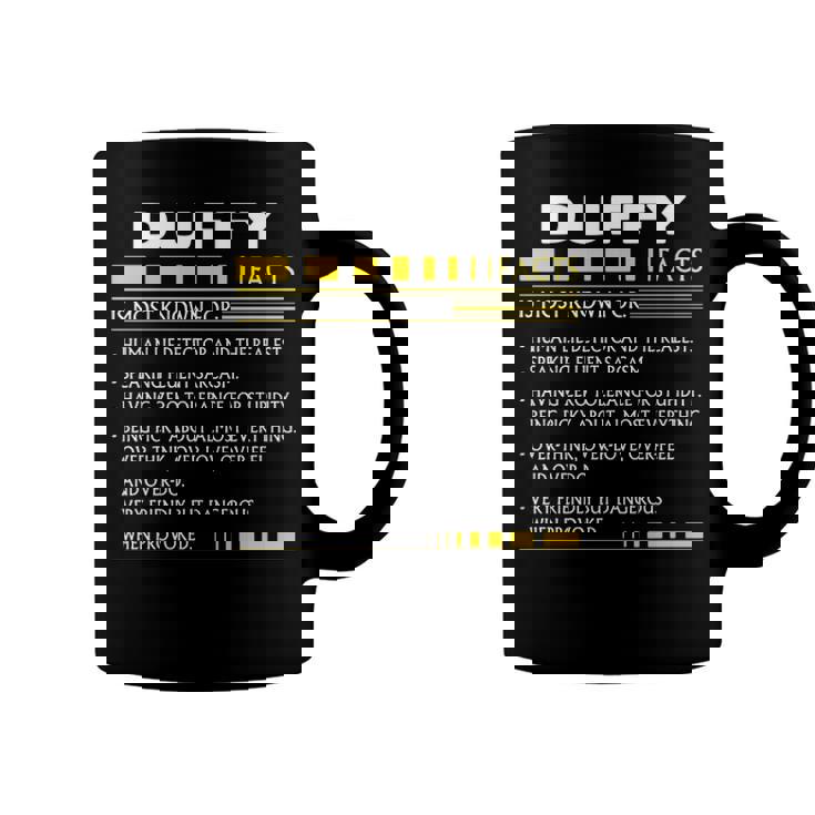 Duffy Name Gift Duffy Facts Coffee Mug | Seseable