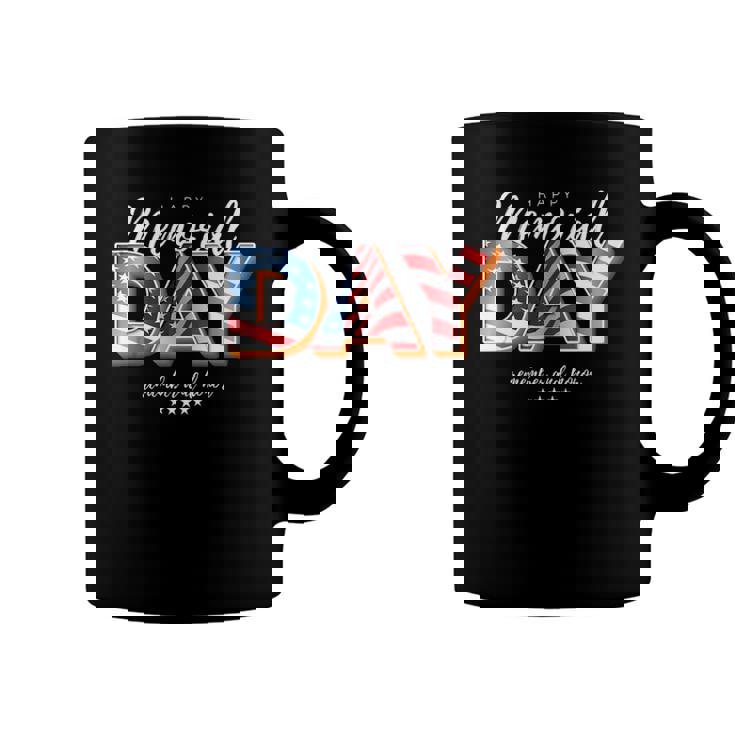 Happy Memorial Day Remember And Honor Coffee Mug | Mazezy