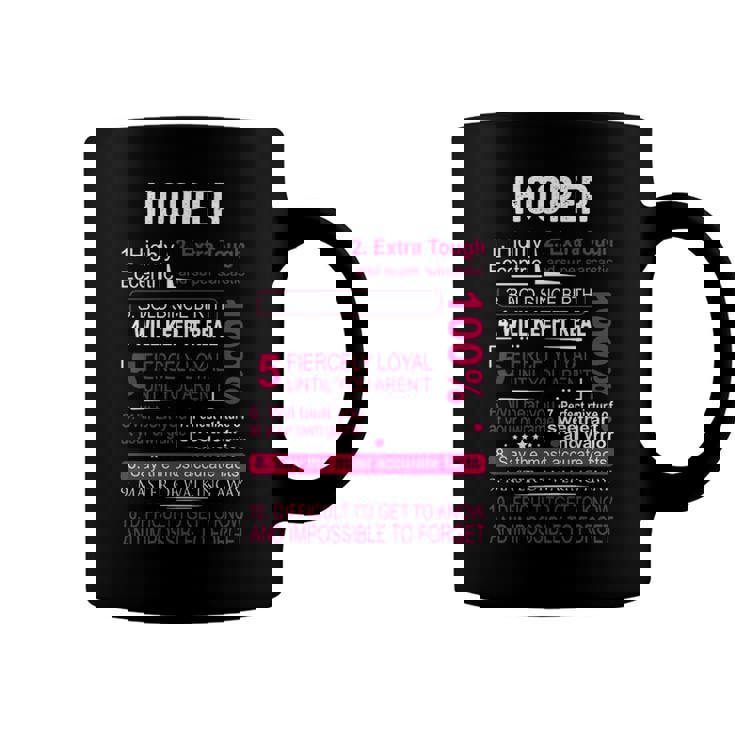 Hooper Name Gift Hooper V2 Coffee Mug - Seseable