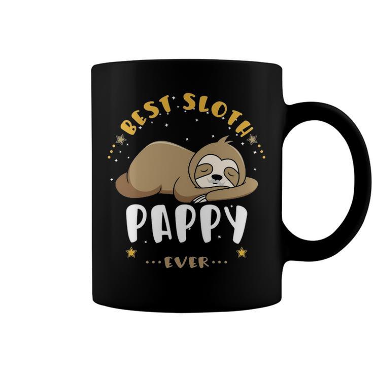 Pappy Grandpa Gift Best Sloth Pappy Ever Coffee Mug | Seseable