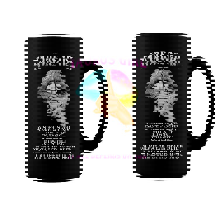 Taurus Girl Evil As Hell It All Depends On You Coffee Mug | Seseable