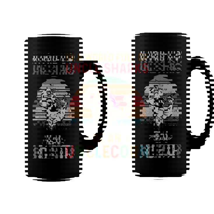 Uncle Gift In A World Full Of Uncle Sharks Be An Unclecorn Coffee Mug ...