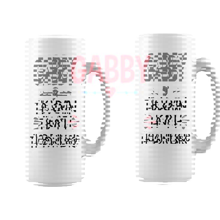 Gabby Grandma Gift Gabby The Woman The Myth The Bad Influence Coffee ...