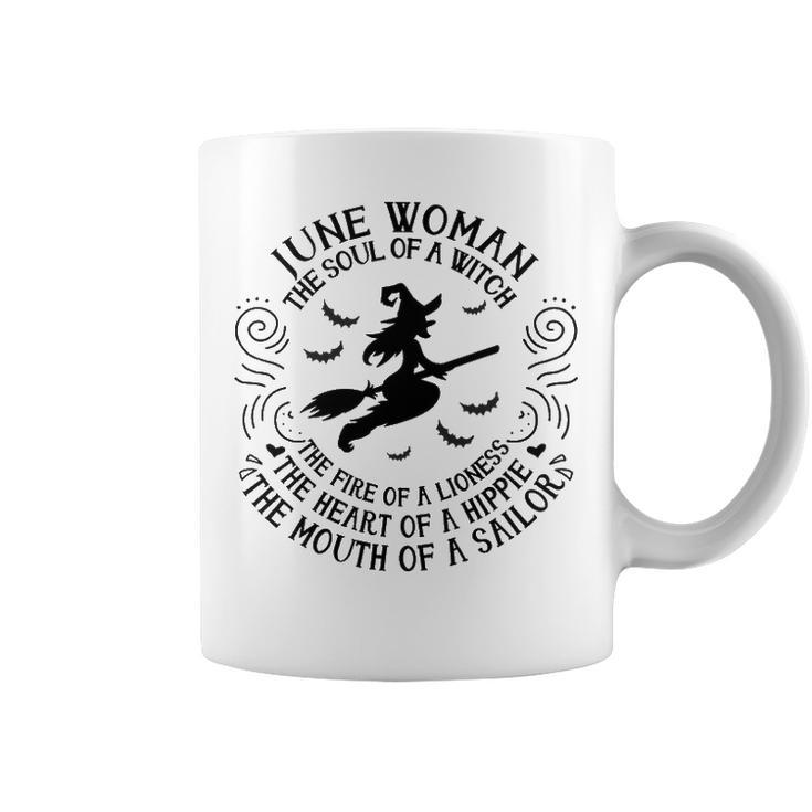 June Woman The Soul Of A Witch Coffee Mug - Seseable