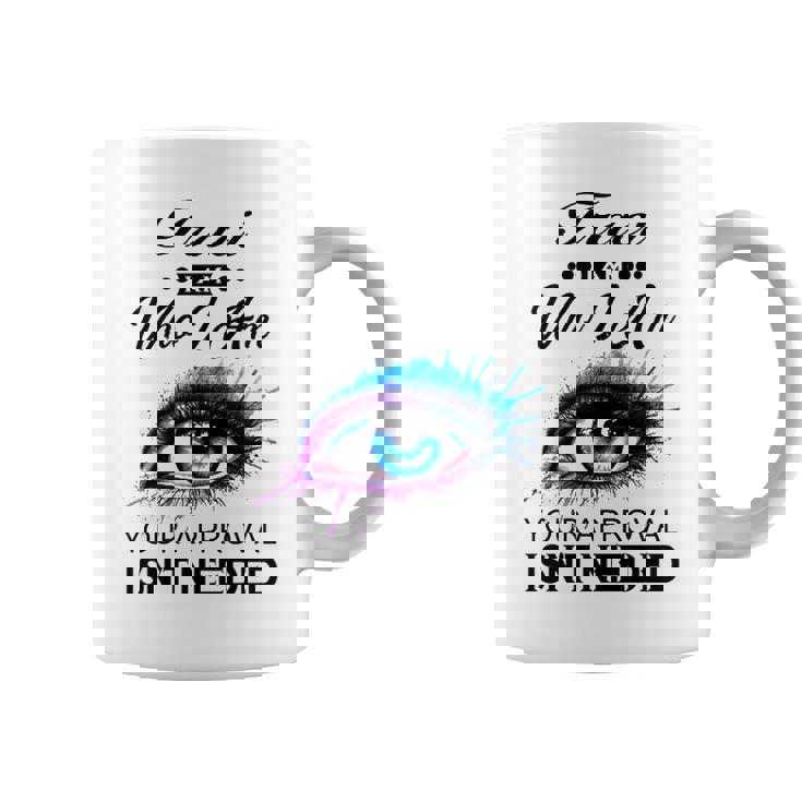 Traci Name Gift Traci I Am Who I Am Coffee Mug - Seseable