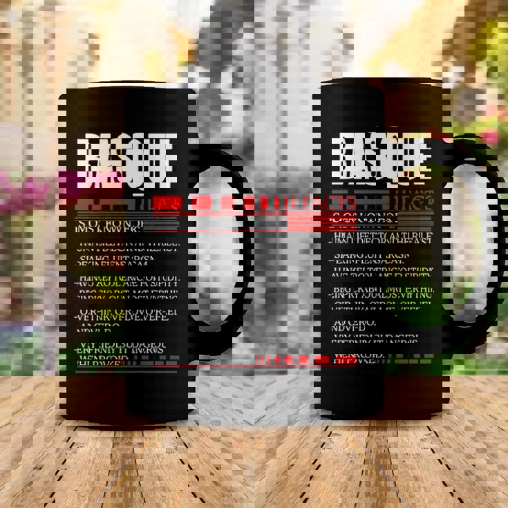 Basque Fact Fact T Shirt Basque Shirt For Basque Fact Coffee Mug - Seseable