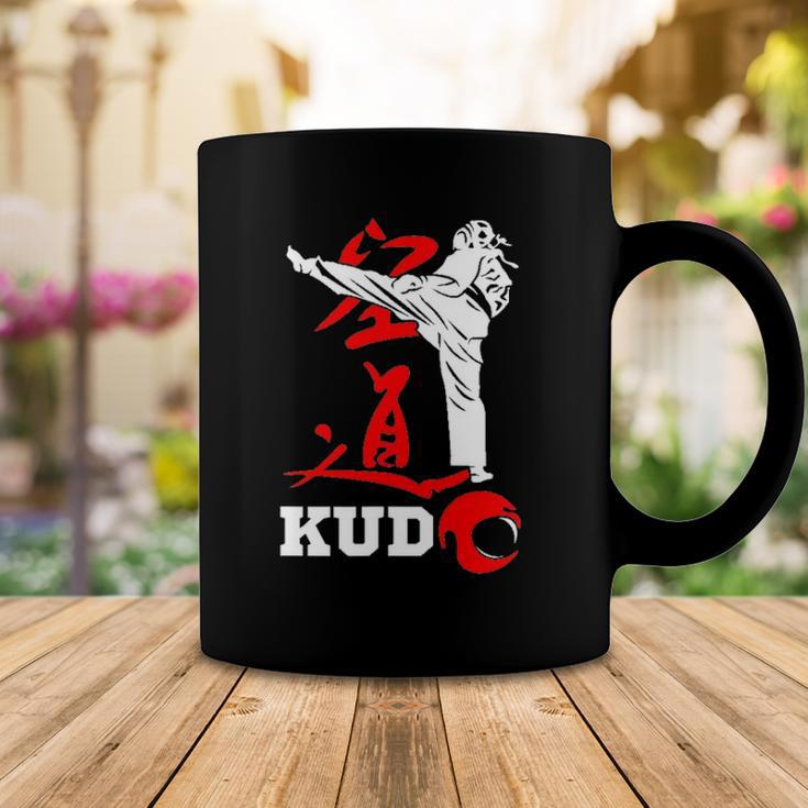 Kudo Martial Arts Japan Symbol Funny Graphic Design Coffee Mug | Mazezy