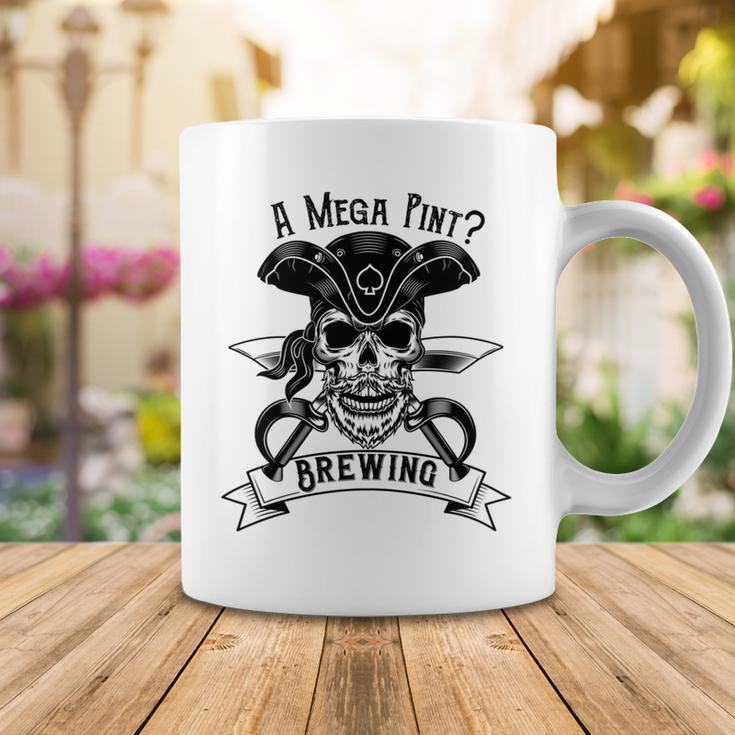 A Mega Pint Brewing Pirate Of The Mega Pint Coffee Mug - Monsterry AU