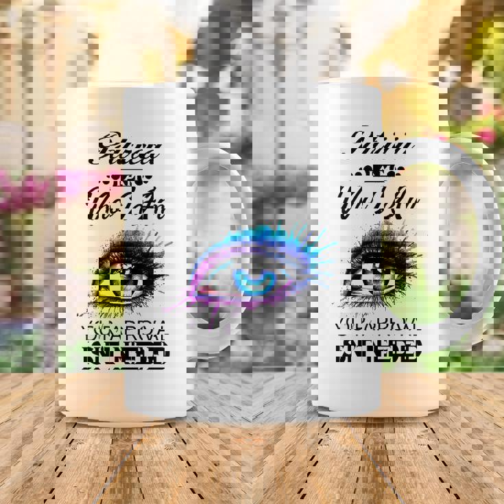 Patricia Name Gift Patricia I Am Who I Am Coffee Mug - Seseable