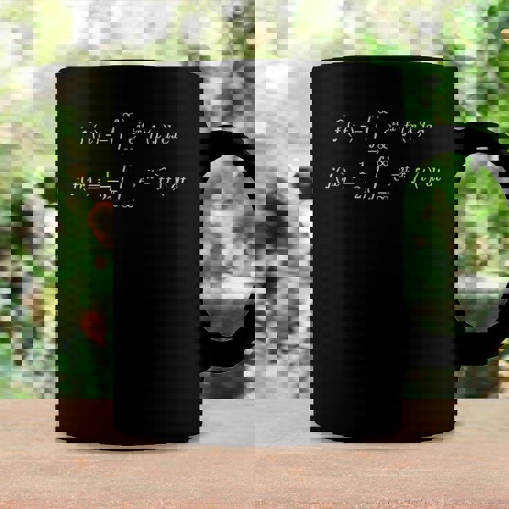 Fourier Transform And Fourier Inversion Formula Math Coffee Mug | Mazezy