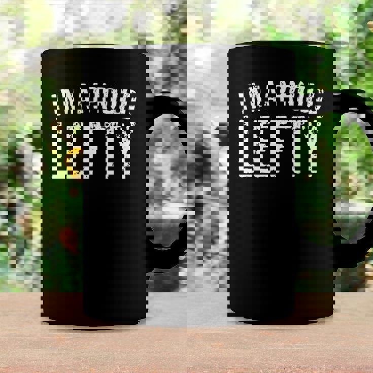 Funny Im A Proud Lefty Gift Left Handed Coffee Mug | Mazezy