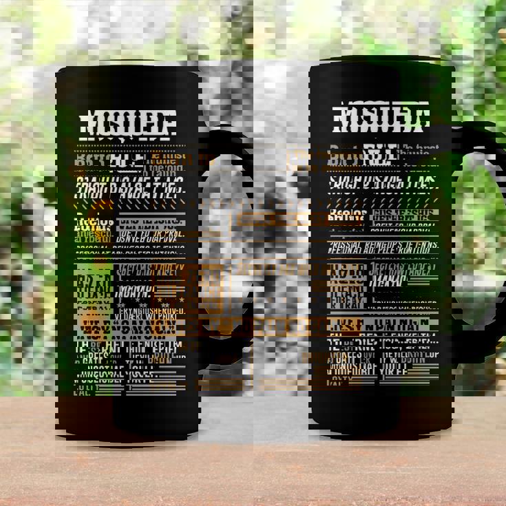 Mosqueda Name Gift Mosqueda Born To Rule Coffee Mug - Seseable