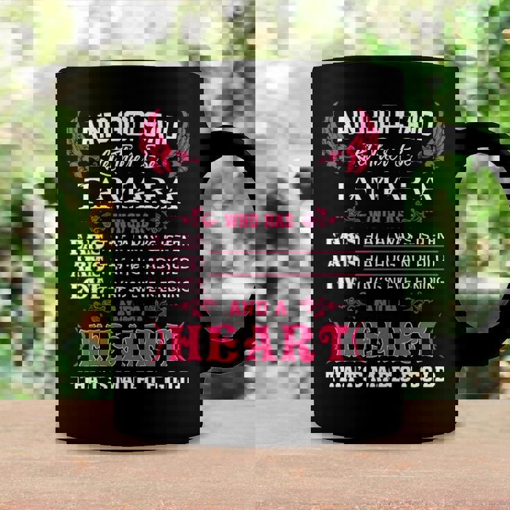 Tamara Name Gift And God Said Let There Be Tamara Coffee Mug - Seseable