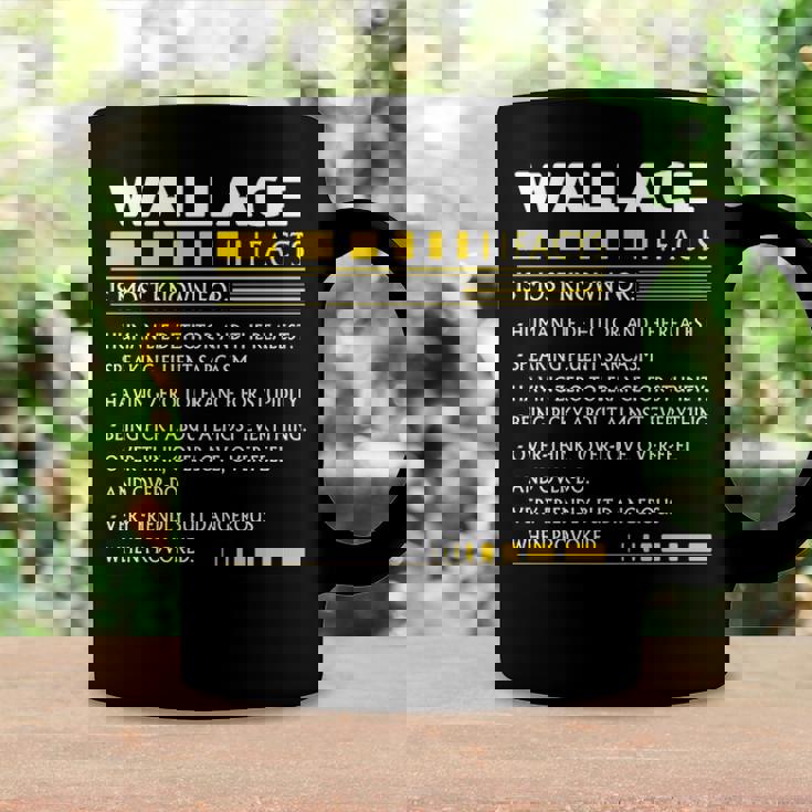 Wallace Name Gift Wallace Facts Coffee Mug - Seseable