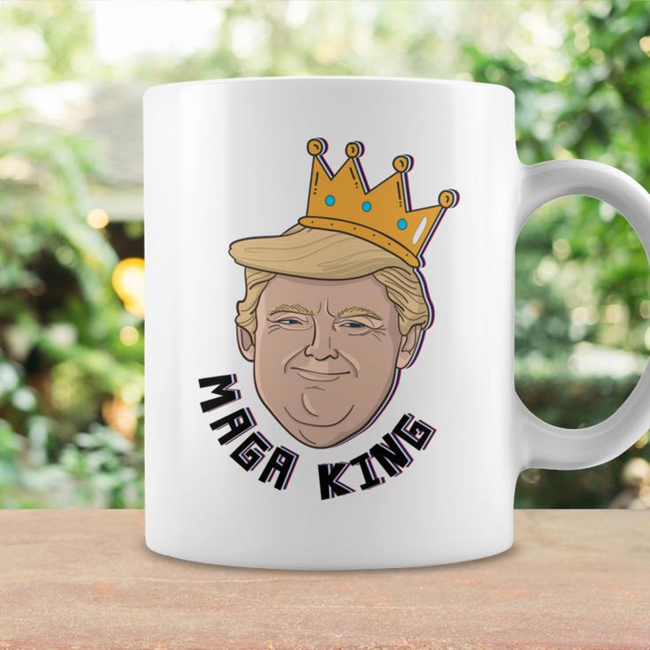 Maga King Donald Trump Meme Coffee Mug - Monsterry