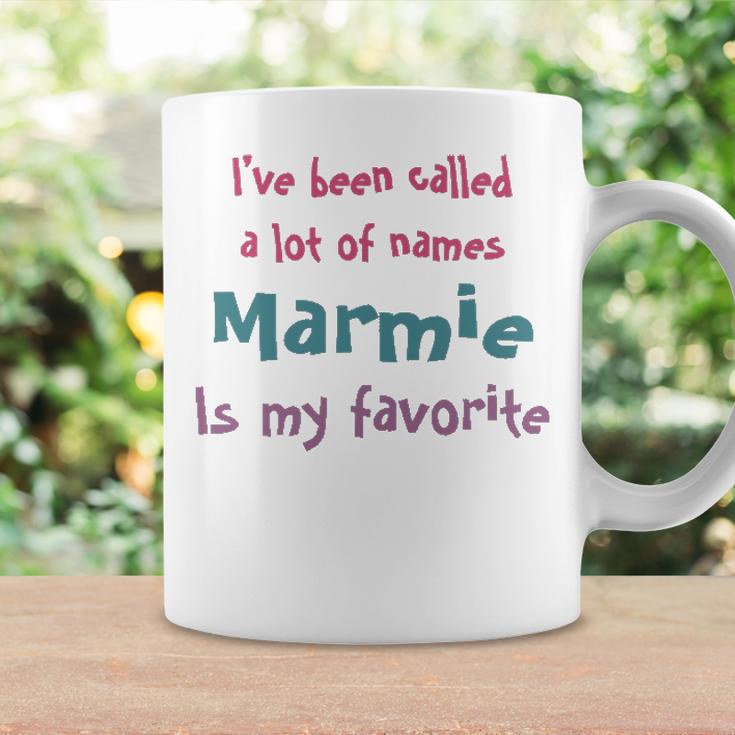 Marmie Grandma Gift Marmie Is My Favorite Coffee Mug - Seseable