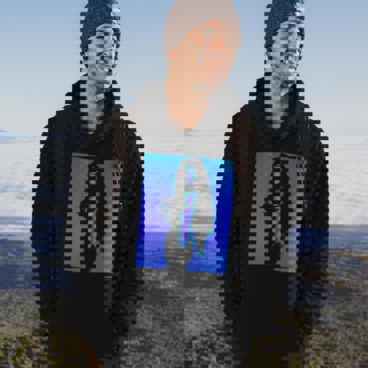 Poppy Portrait American Singer Moriah Rose Pereira Hoodie | Mazezy