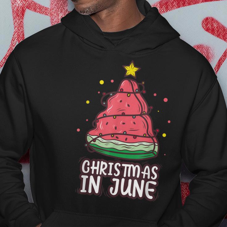 Celebrate Christmas In June With Watermelon Christmas Lights Hoodie ...