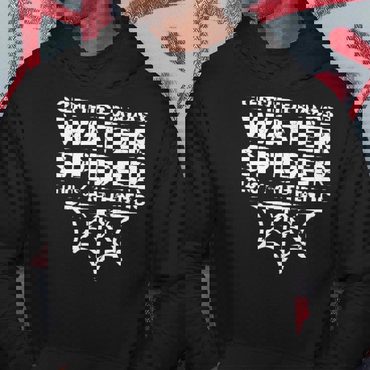 Certified Badass Water Spider Halloween Spider Lover Hoodie | Mazezy