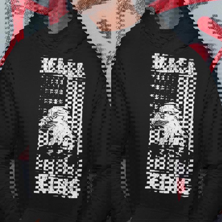 Funny Maga King Trump Supporter Gift Maga King Hoodie - Monsterry