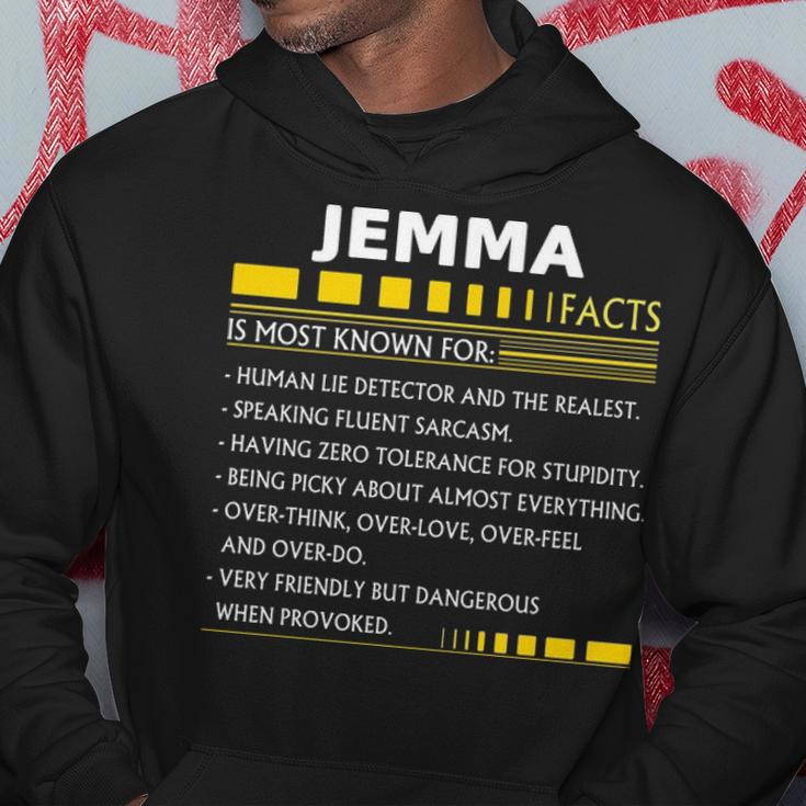 Jemma Name Gift Jemma Facts Hoodie - Seseable
