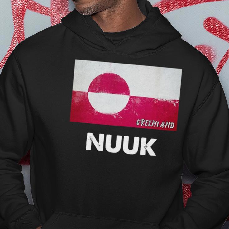 Nuuk Greenland Flag Of Greenland Hoodie | Mazezy