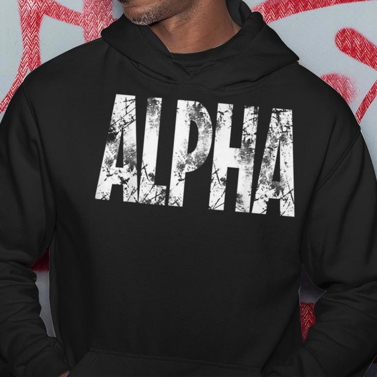Original Alpha Gym T Workout Bodybuilding Lifting Gift Hoodie - Thegiftio
