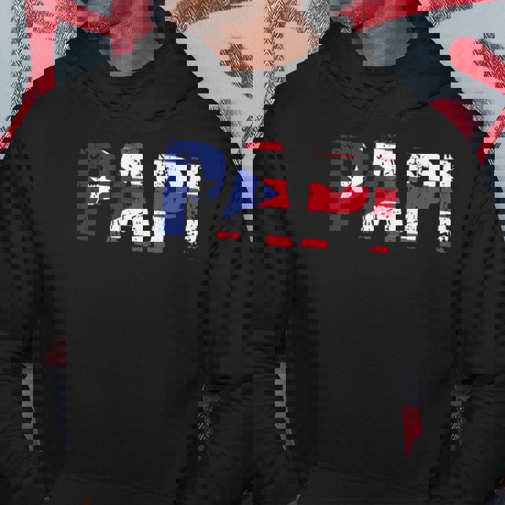 Puerto Rico Papi Flag Puerto Rican Boricuas Hoodie | Mazezy
