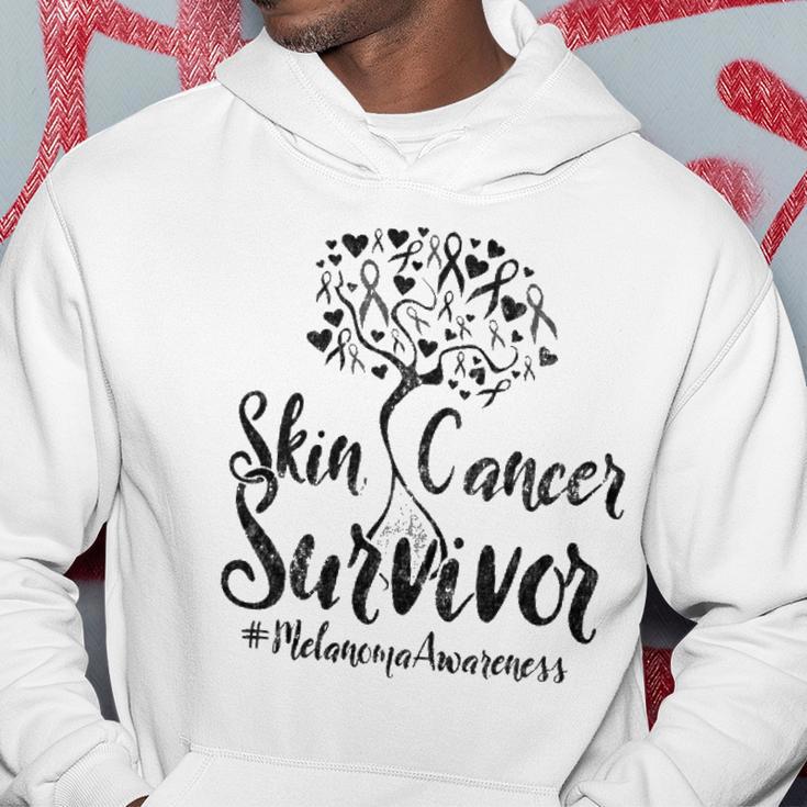 Skin Cancer Survivor- Melanoma Awareness Hoodie | Mazezy