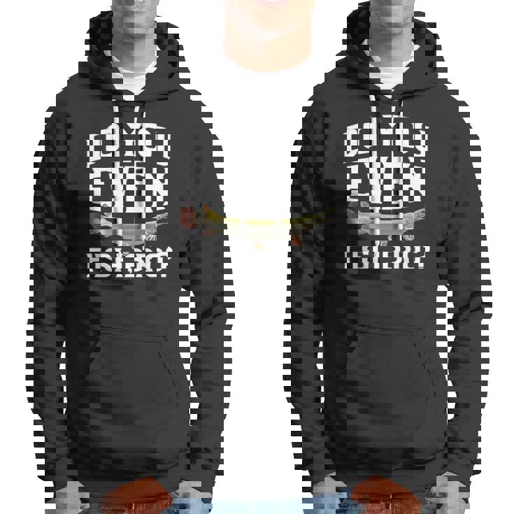 Funny Alligator Gar Fish Saying Freshwater Fishing Gift Hoodie | Mazezy