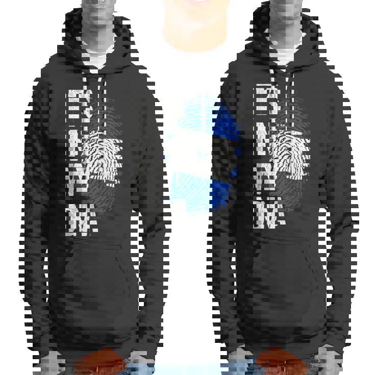 Its In My Dna Honduras Flag Honduran Roots Pride Genetic Hoodie | Mazezy