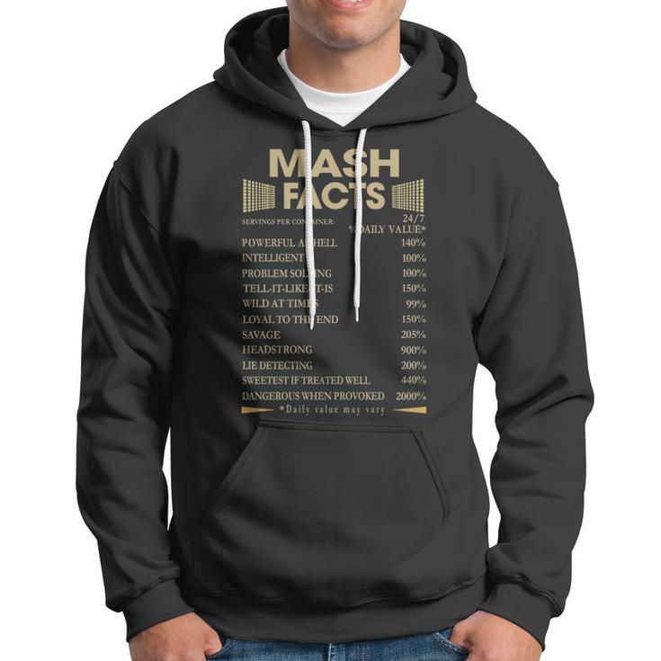 Mash Name Gift Mash Facts Hoodie | Seseable