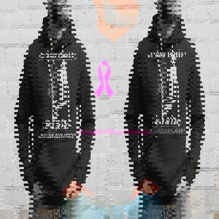 Every Disability Is Visible Eosinophilic Disease Awareness Pink Ribbon ...