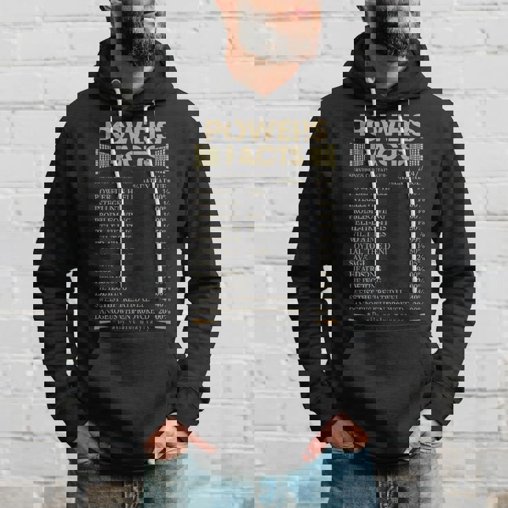 Powers Name Gift Powers Facts Hoodie - Seseable