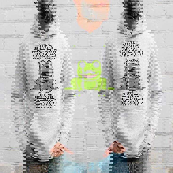 Best Dad Daddy Frog Toad Ally Fathers Day Toad Froggy Hoodie | Mazezy