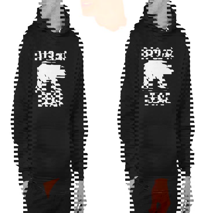 Bipolar Disorder Cute Polar For Mental Warrior Men's Back Print T-shirt ...