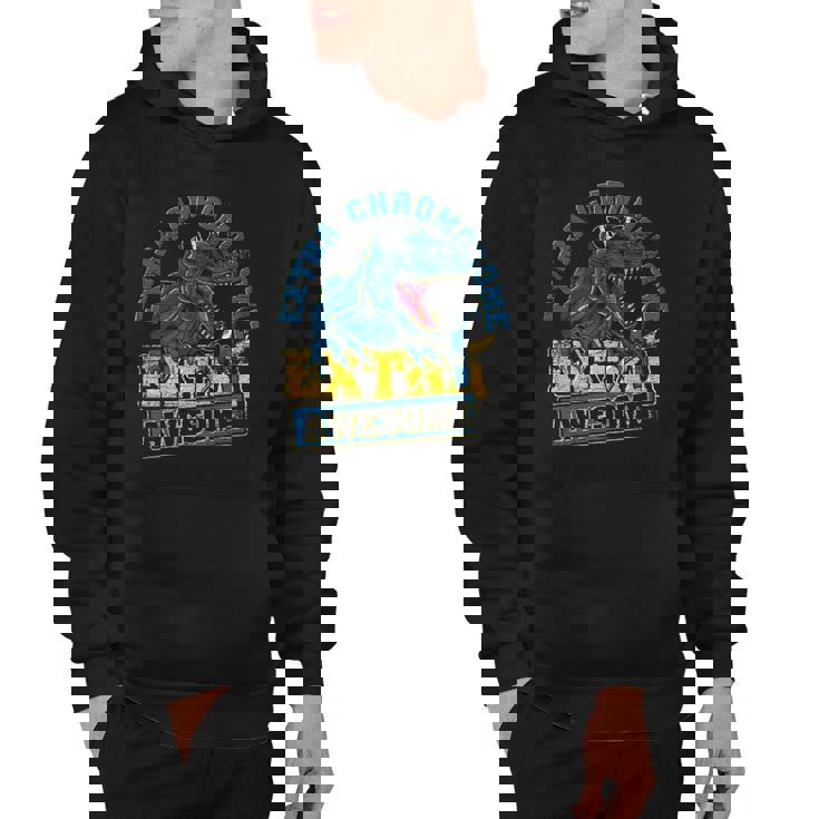 Extra Chromosome Extra Awesome Dinosaurrex Down Syndrome Men's Back ...